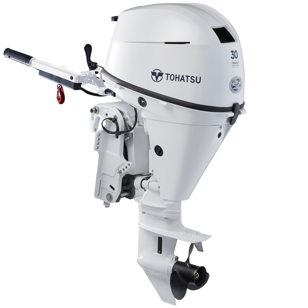 Tohatsu 30 HP 15" Shaft Outboard Motor - MFS30DWEFTS – OnlineOutboards.com