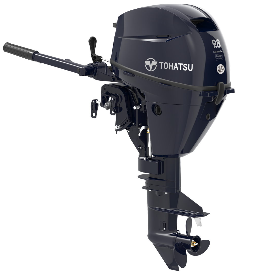 Tohatsu 9.8 HP 15" Shaft Outboard Motor (Electric Start) - MFS9.8CS ...