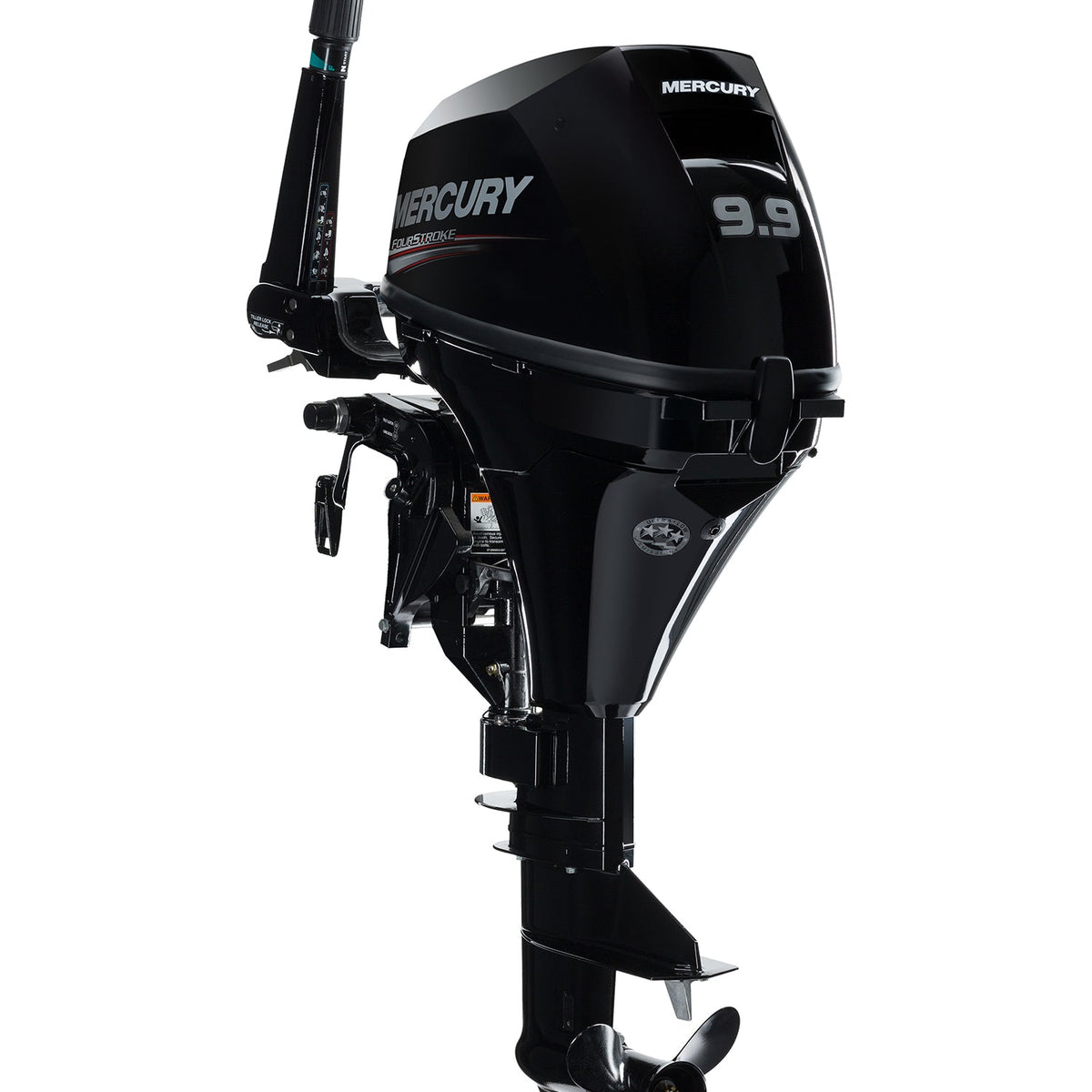 Mercury 9.9 HP 25" Shaft Outboard Motor (High Thrust Prop)- 9.9MXLH-CT ...